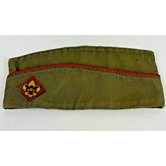 Accessories | Boy Scout Bsa Vintage Garrison Cap Uniform Hat Official ...